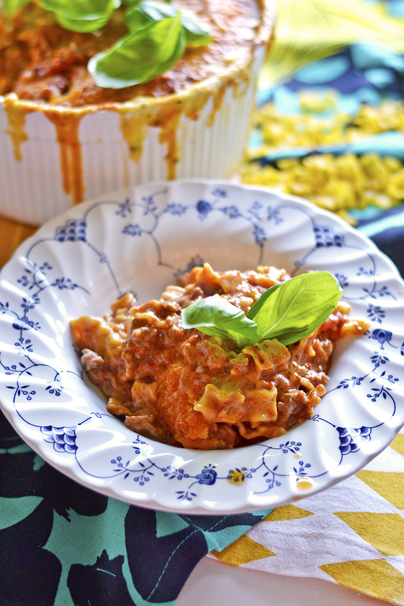 maistuu makialle: Juustoinen Lasagnette (Gluteeniton)