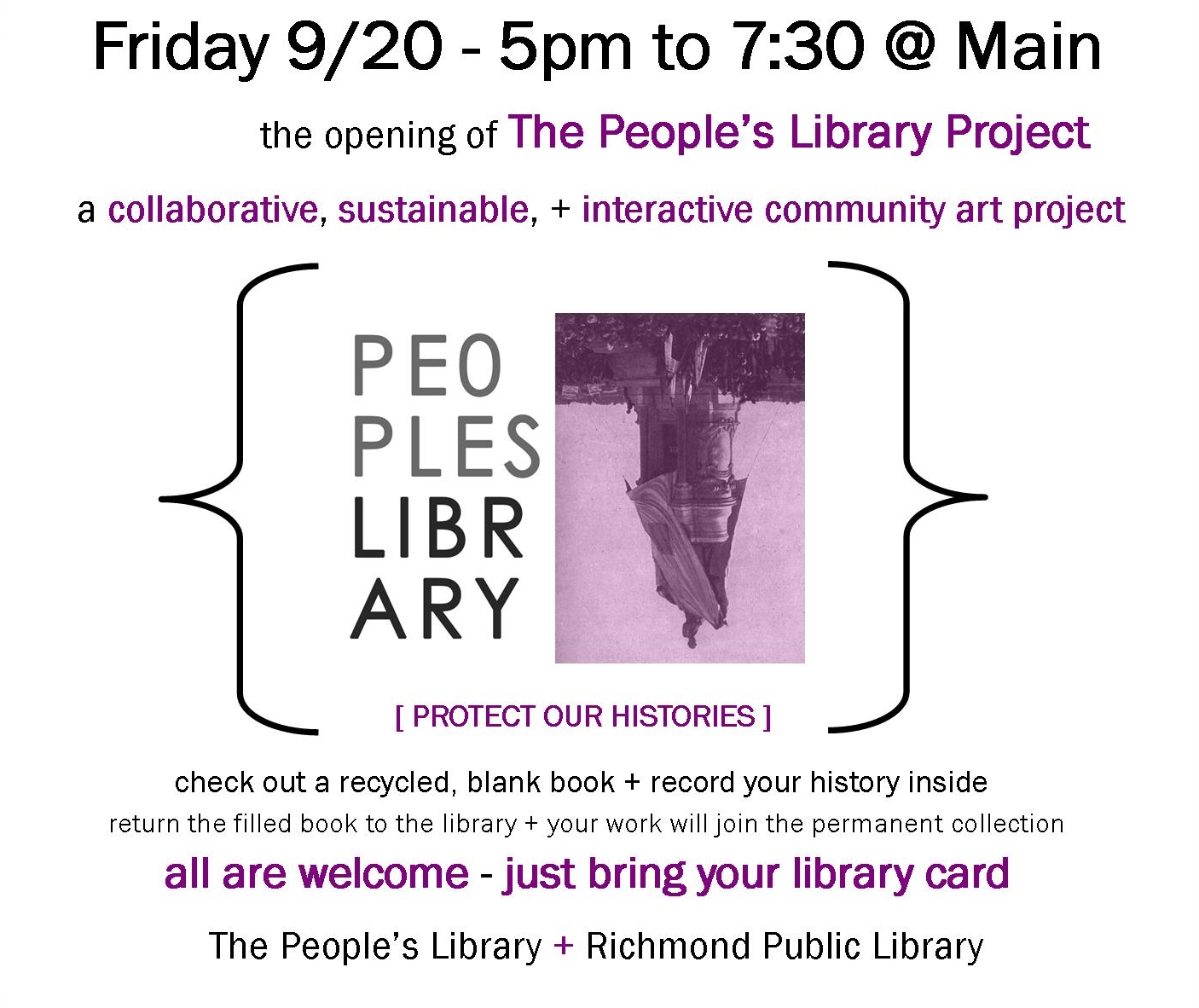 Richmond Public Library Staff Picks: The People's Library Project Opening