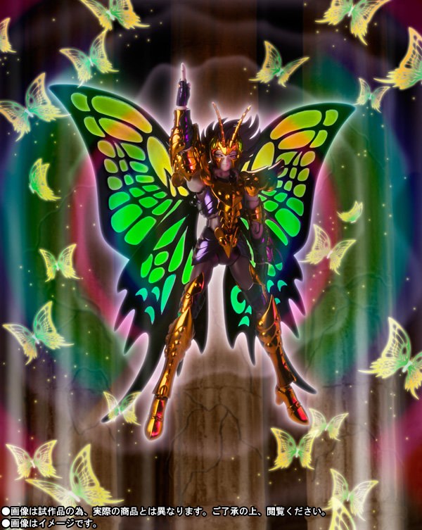 Saint Seiya Myth Cloth Myu Papillon le immagini ufficiali