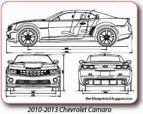 Vector Blueprints - Cars, Trucks, Busses and others: Chevrolet - Vector ...