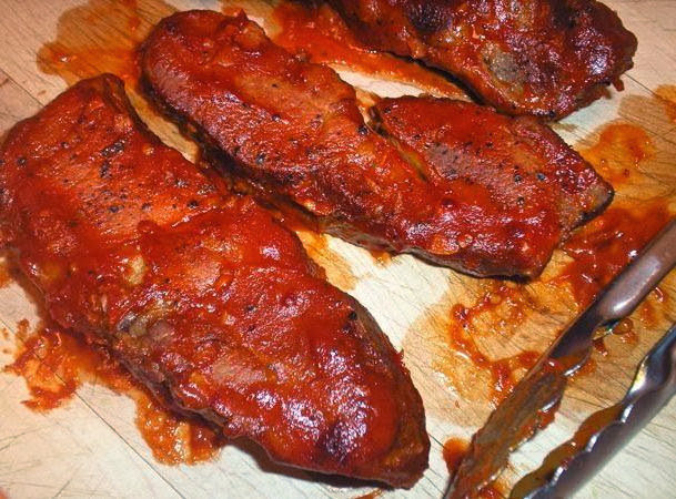 The Briny Lemon: Slow-Roasted Country-Style Ribs in Sweet Barbecue Sauce