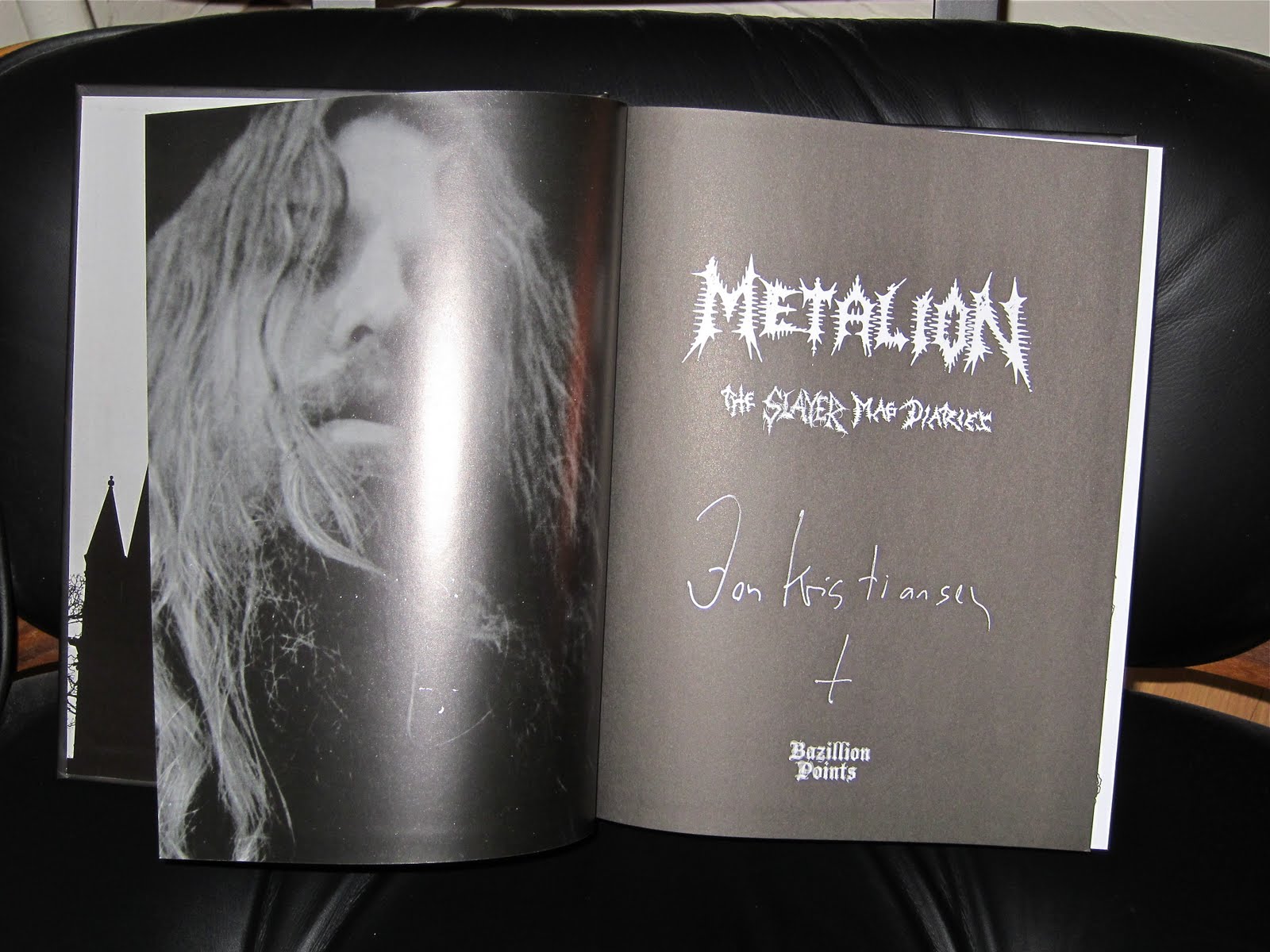 WE DARE SPEAK (A MOMENT ONLY): METALION-THE SLAYER MAG DIARIES