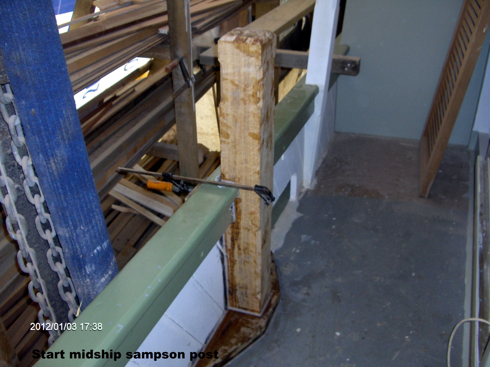 Mason Bay: SAMPSON POSTS