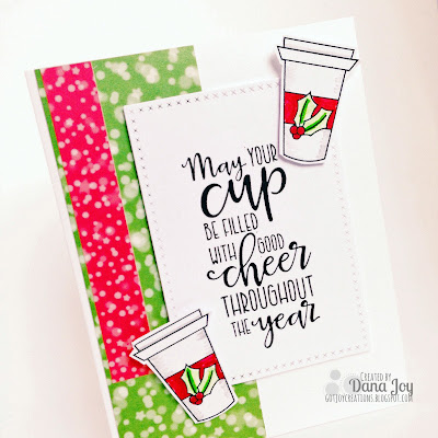 Coffee Inspired Holiday Card | Got Joy Creations - by Dana Joy