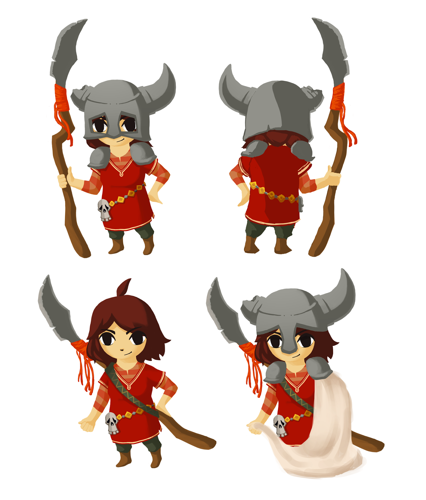 The Art of Rachel Shneyer: Character for Wind Waker