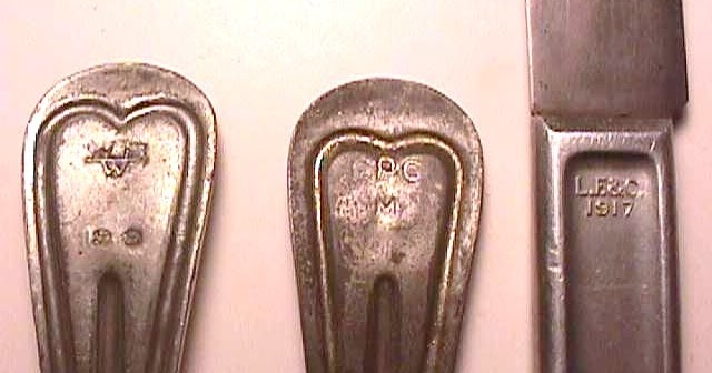 Webbingbabel: Us Army WW1 Eating Utensils