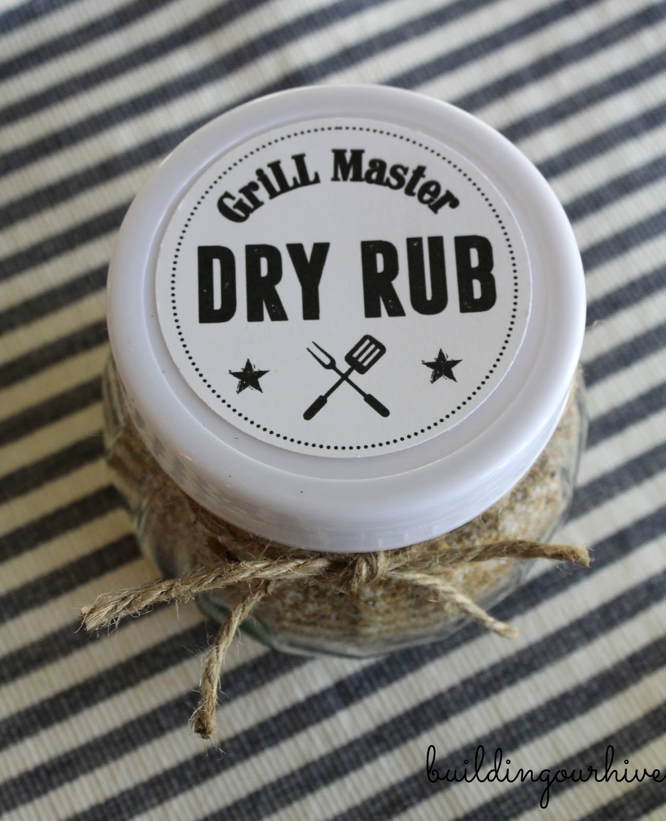 Grilling Dry Rub and "Grill Master" Aprons