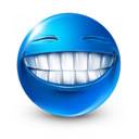 Emoticons Azul em png