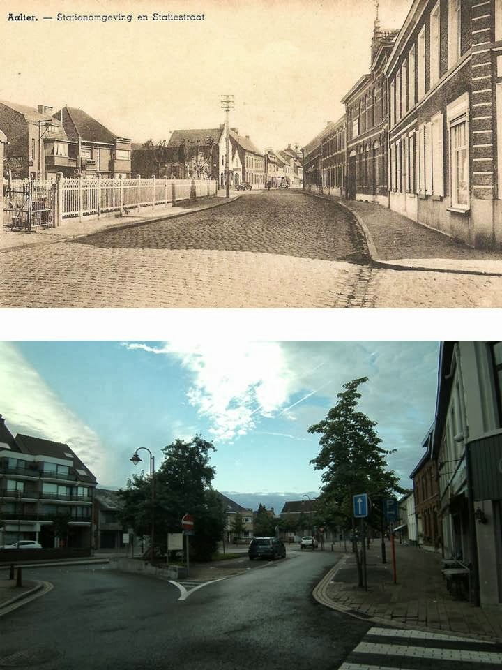 Geschiedenis van Aalter: Omgeving station Aalter
