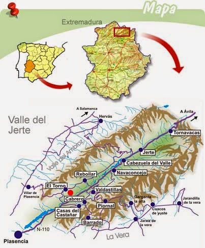 zerezas-curiosidadesvarias: Valle del Jerte Extremadura - España.