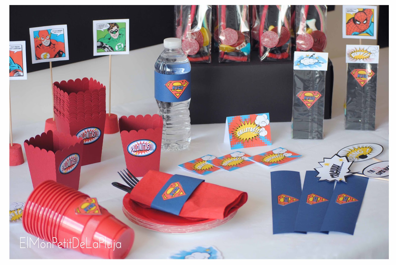 Rocio Design: Kit Fiesta Súper Héroes