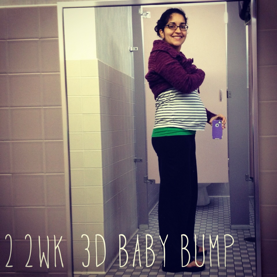 BarknKnit: Baby Bump: 22 week update!