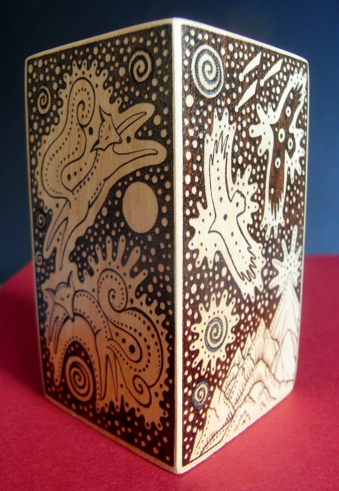 ENCHANTED-ART - Pyrography and Illustration: Pyro-Art Pieces