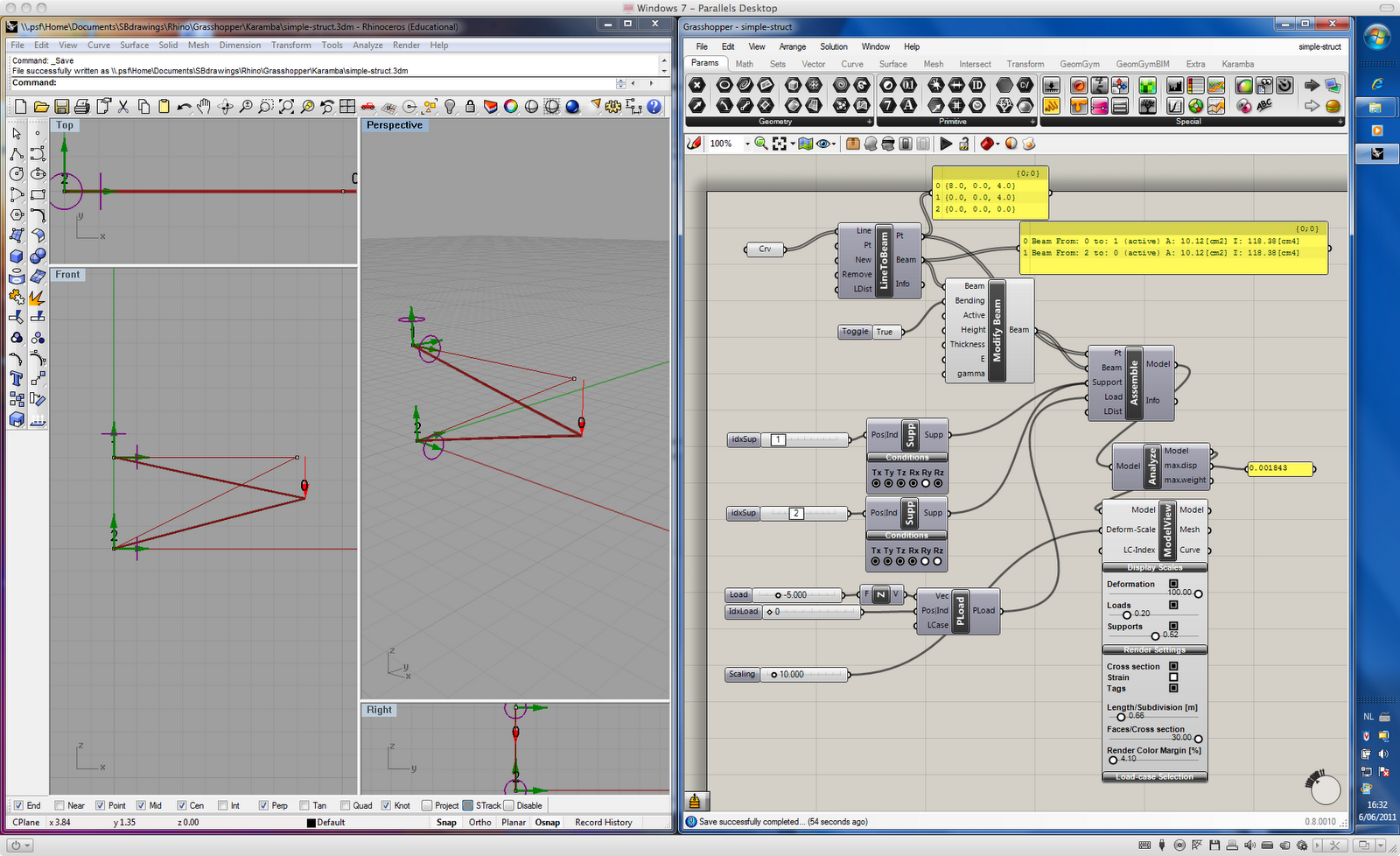 Karamba : I'm slowly getting started