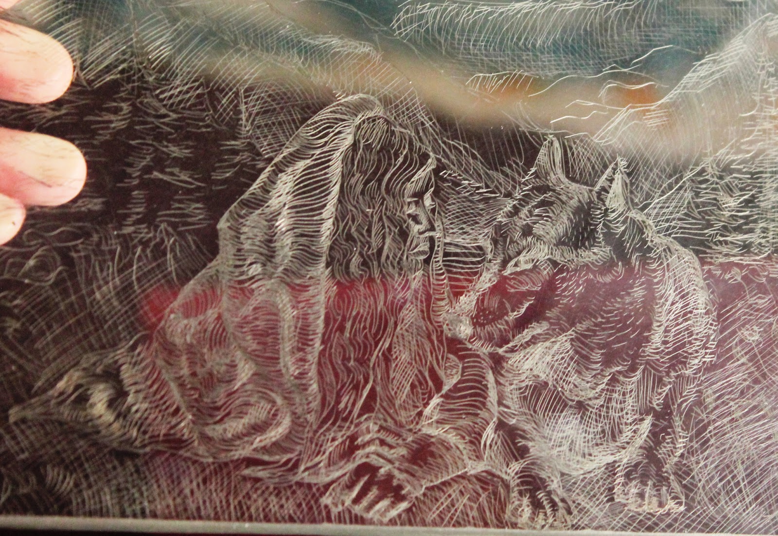 VirSGayarre: Punta seca