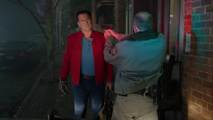 Ruby finds the deputy she sent off by herself, cowering in the outer ...