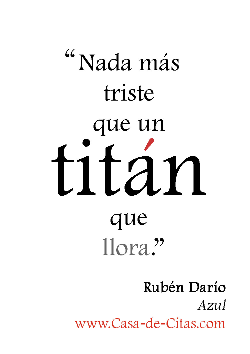 Cual Es El Poema Azul De Ruben Dario