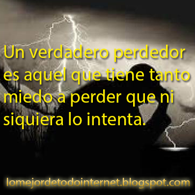 Lo mejor de todo Internet: Un verdadero perdedor