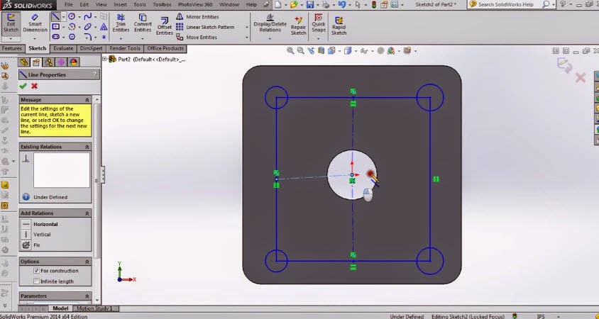 How to create a Pneumatic Air Cylinder in Solidwork Tutorial ...