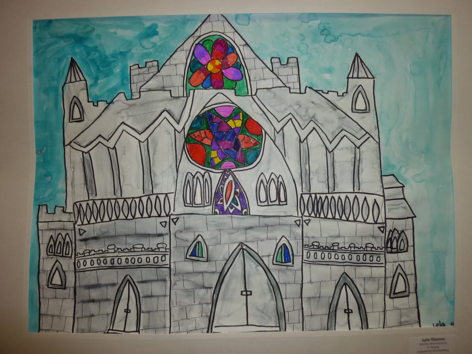 Mrs. Werner's Art Room: 4th Grade Gothic Architecture
