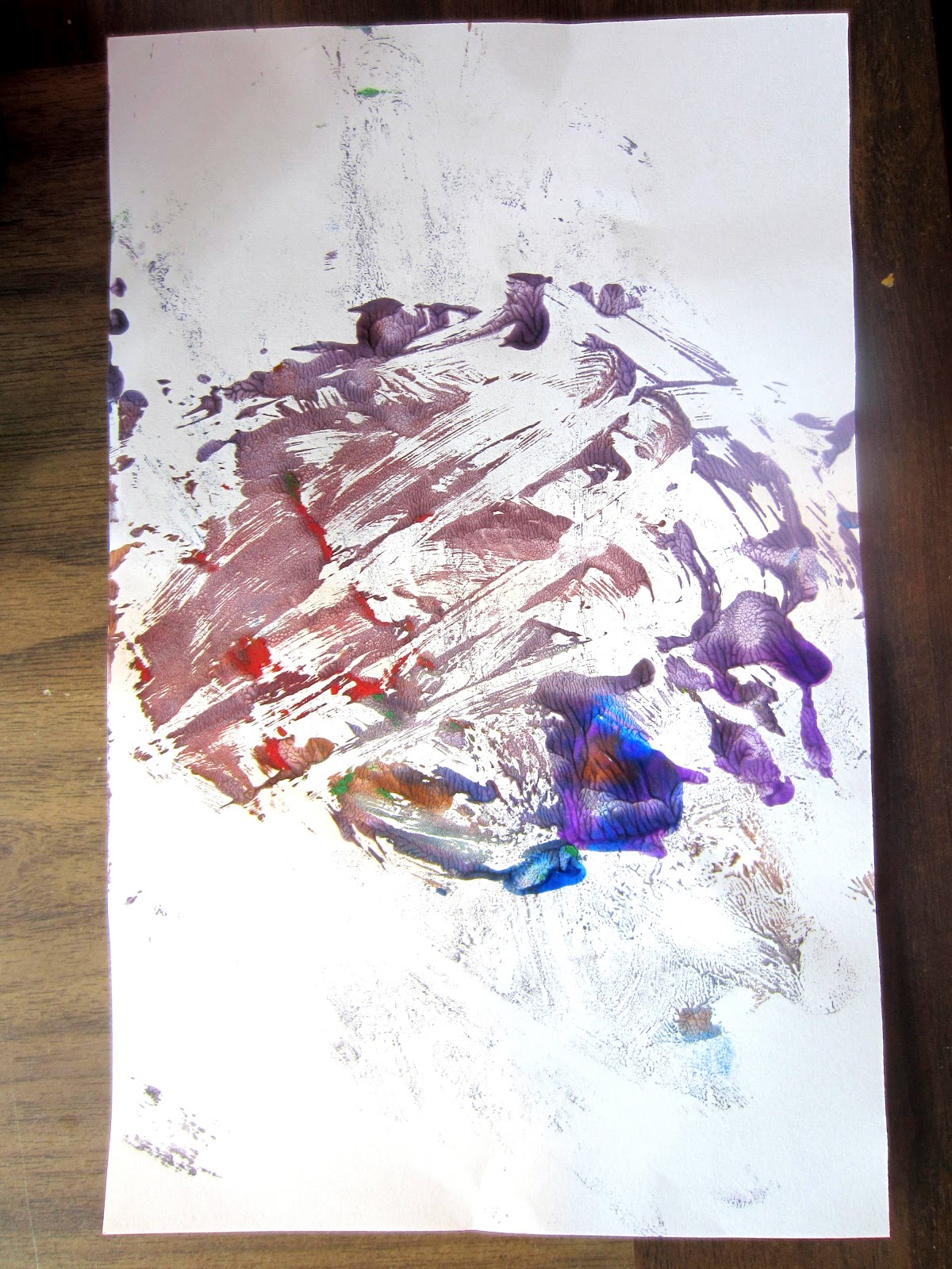 Tile Prints (Preschool Craft) | Preschool Powol Packets