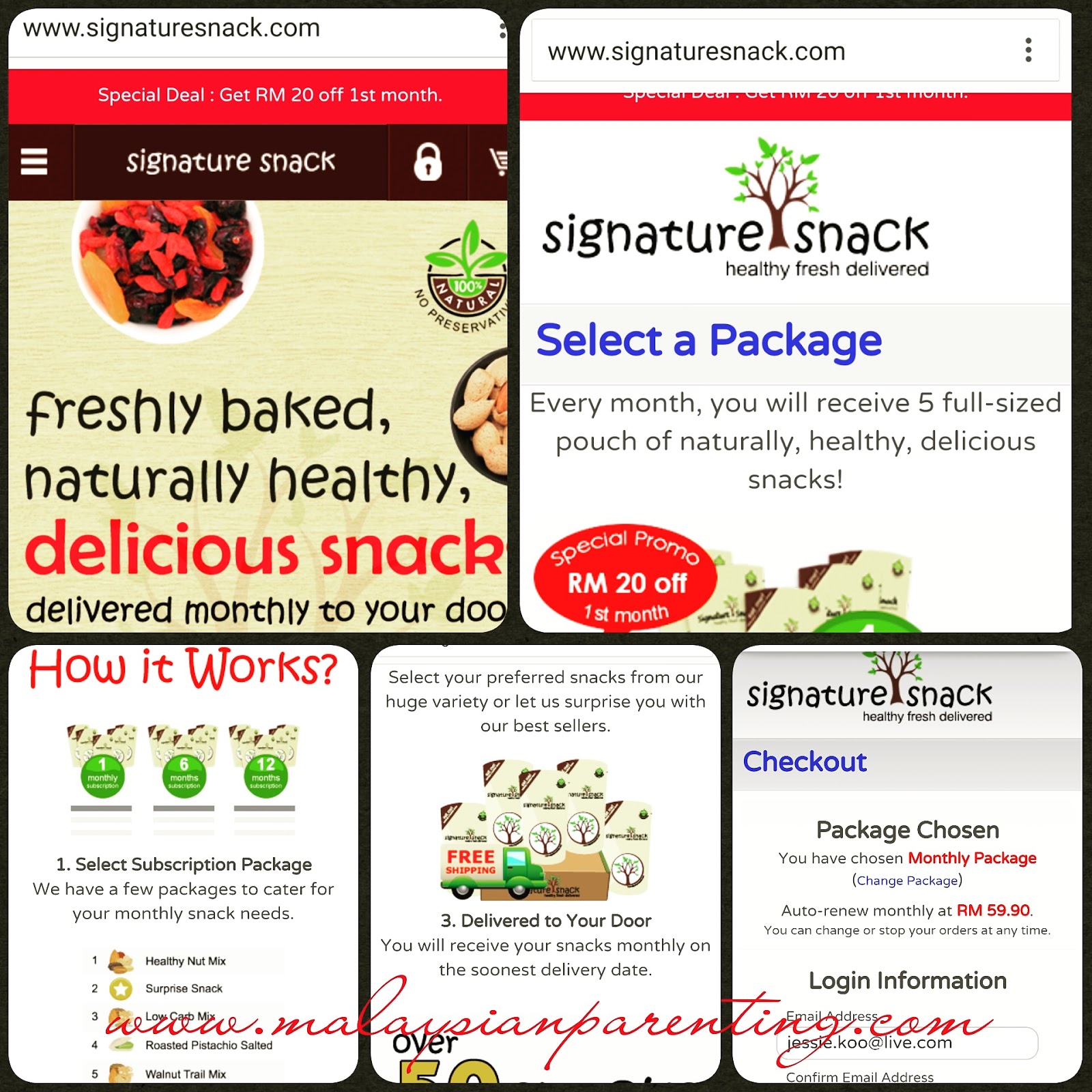 Signature Snack - Healthy Fresh Delivered - Malaysian Blogger ...