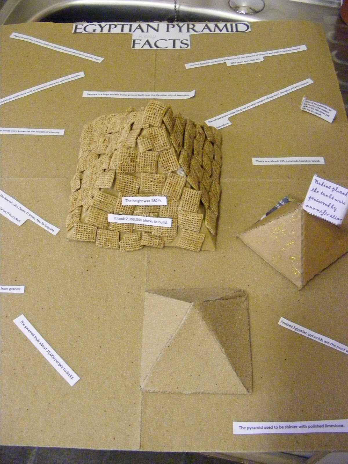 Let Your light shine: Poetry and pyramids