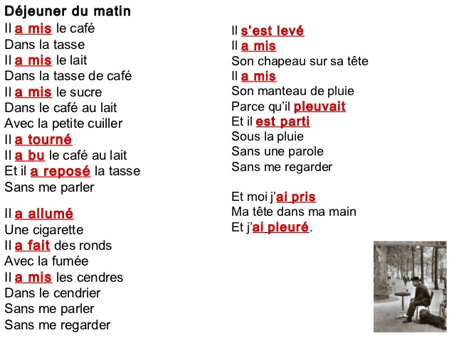 J'aime SEK: Passé composé