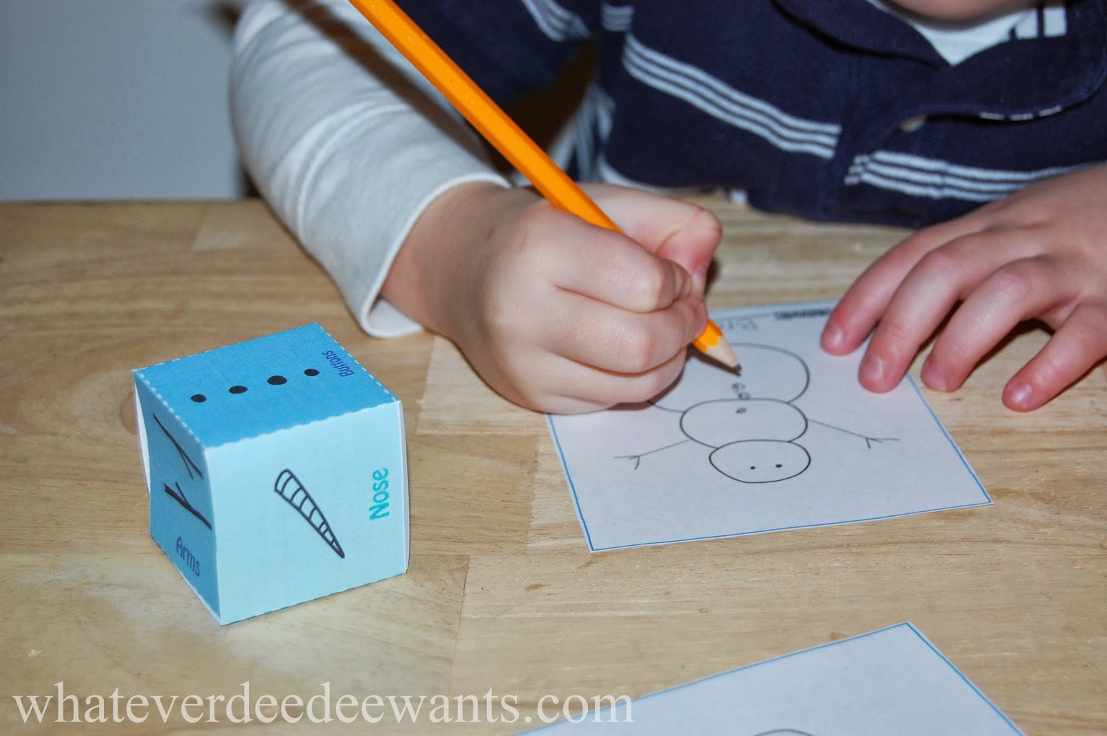 Whatever Dee-Dee wants, she's gonna get it: Snowman Race Drawing Game ...