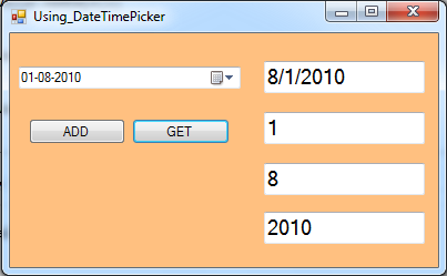 VB.Net DateTimePicker - C#, JAVA,PHP, Programming ,Source Code