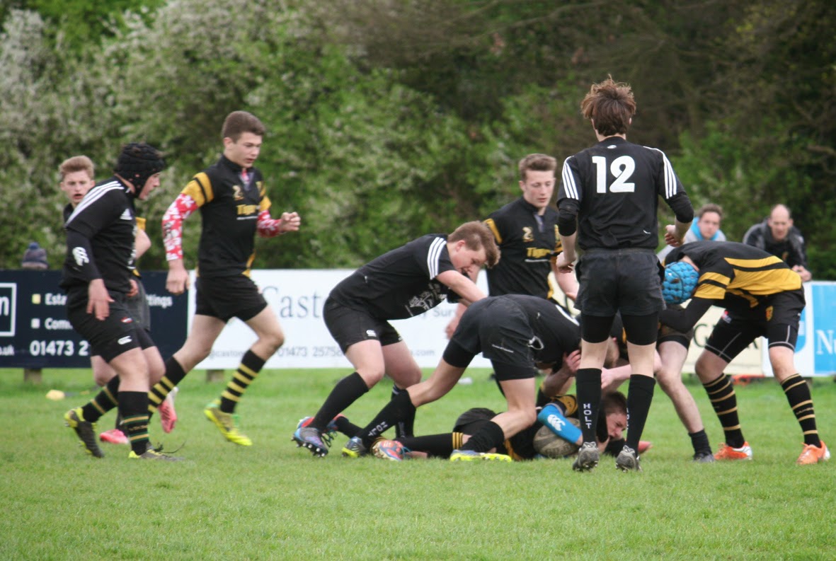 Holt Rugby Club Under 16s: EC u16s Festival at Ipswich RFC 07.04.14