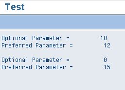 SAP ABAP 4 Tutorial: Preferred Parameter in a Method