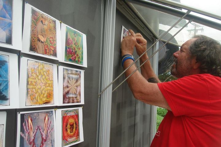 John Kotula Exhibiting in The World's Smallest Art Gallery