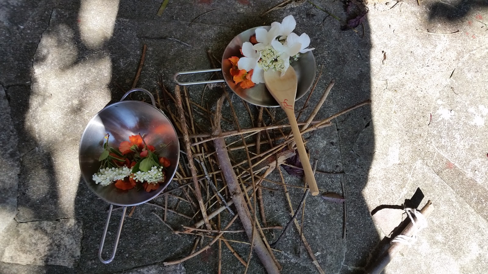 Building a Stone Age Den | Multicultural Motherhood