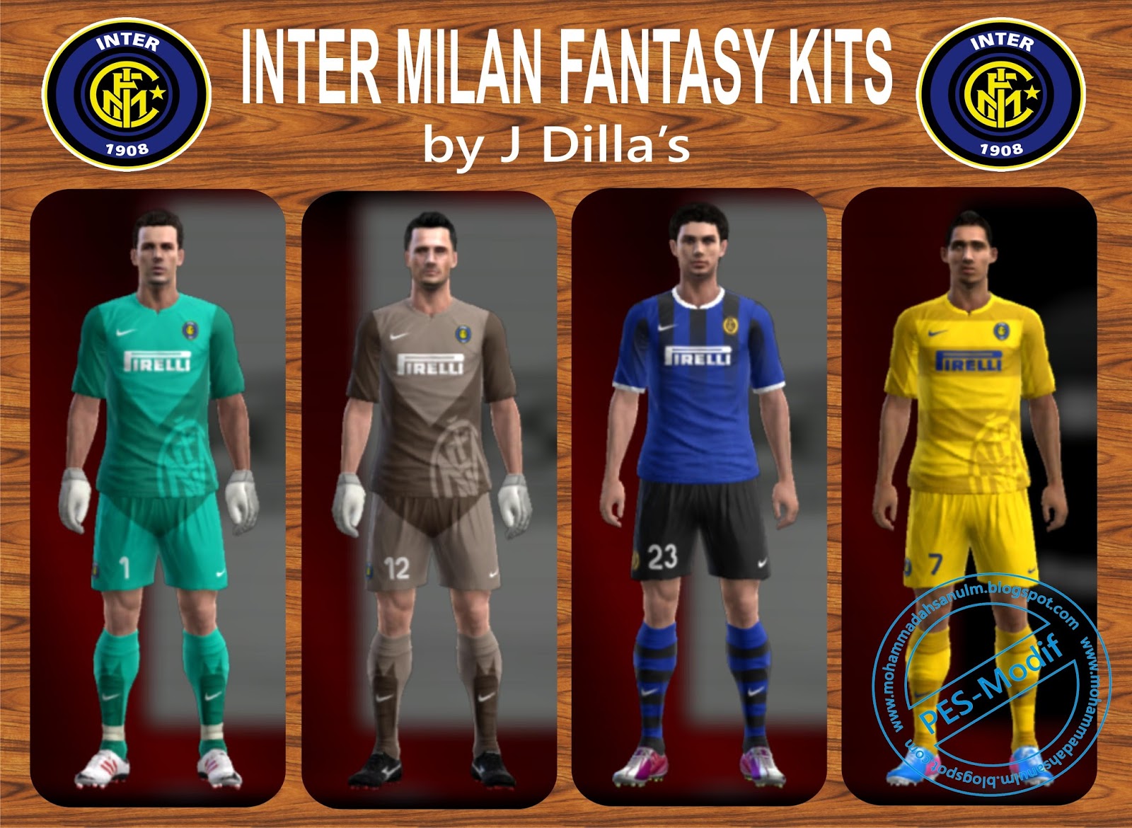 Download Inter Milan Fantasy Kits by J Dilla's | Sharebeast ~ KLIK STAR