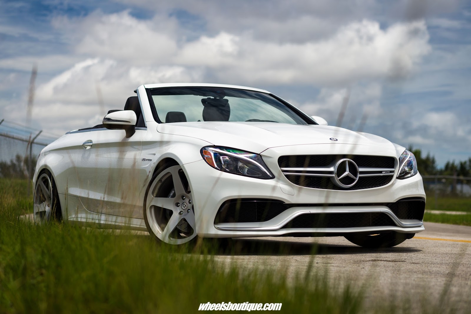 Mercedes-AMG C63 W205 Cabrio on HRE Classic 305m | BENZTUNING