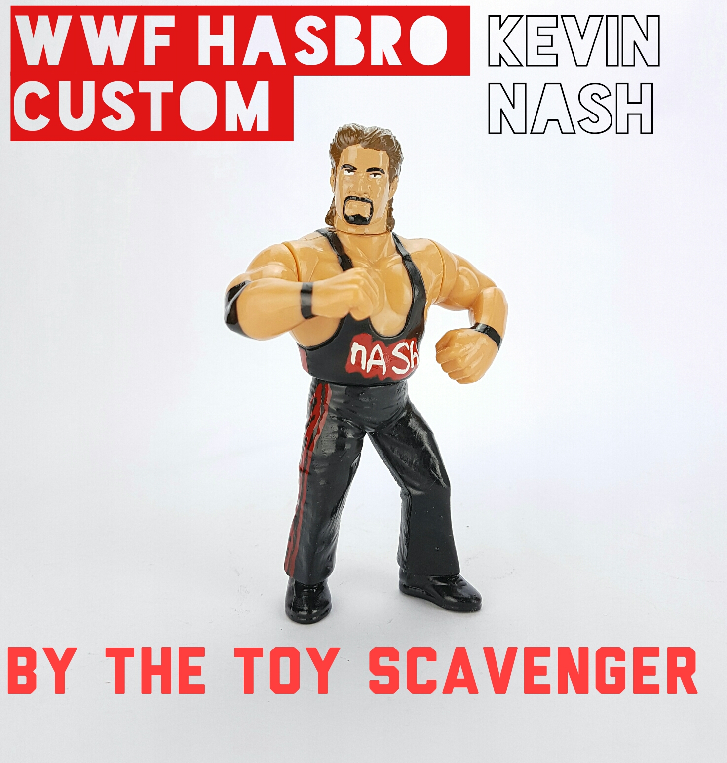 WWF Hasbro Custom Action Figure ☆ Kevin Nash (Diesel) | Vintage Action ...