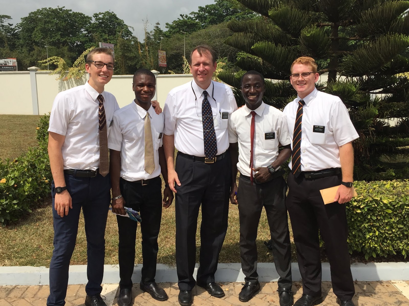 Ghana, Cape Coast: The New Missionaries arrived on Monday afternoon ...