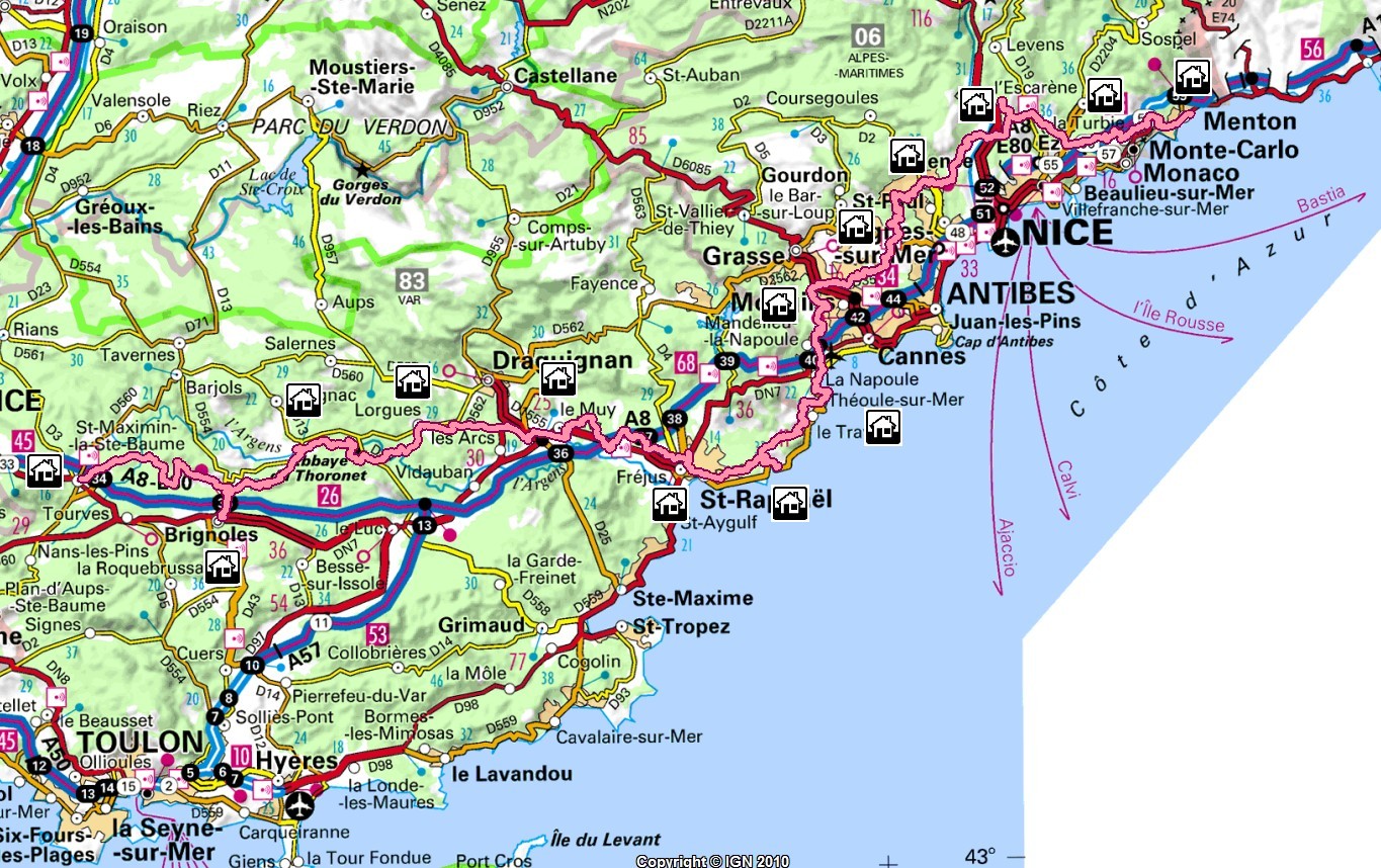 Le Marcheur Français: Via Aurelia, GR 653 A