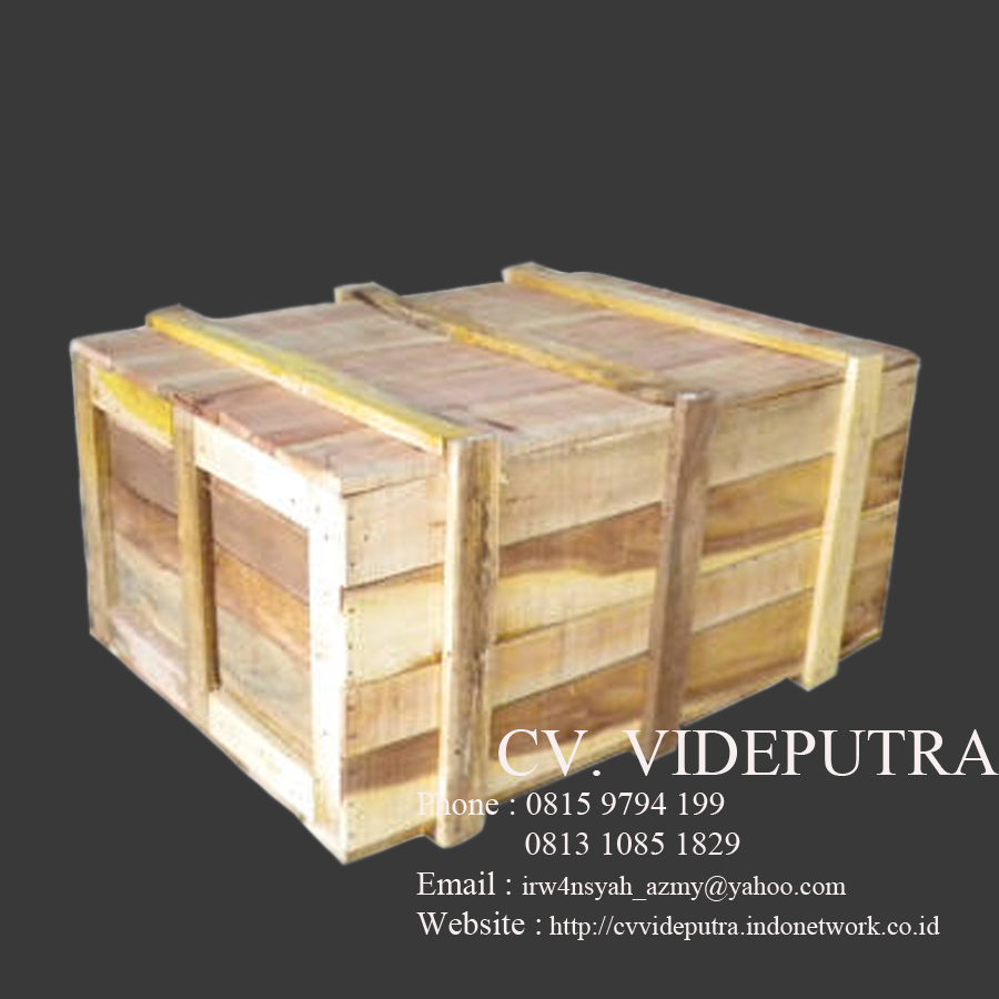 CV VIDEPUTRA: Wooden Boxes / Pallet Boxes/ Pallet Kotak Jati Landa