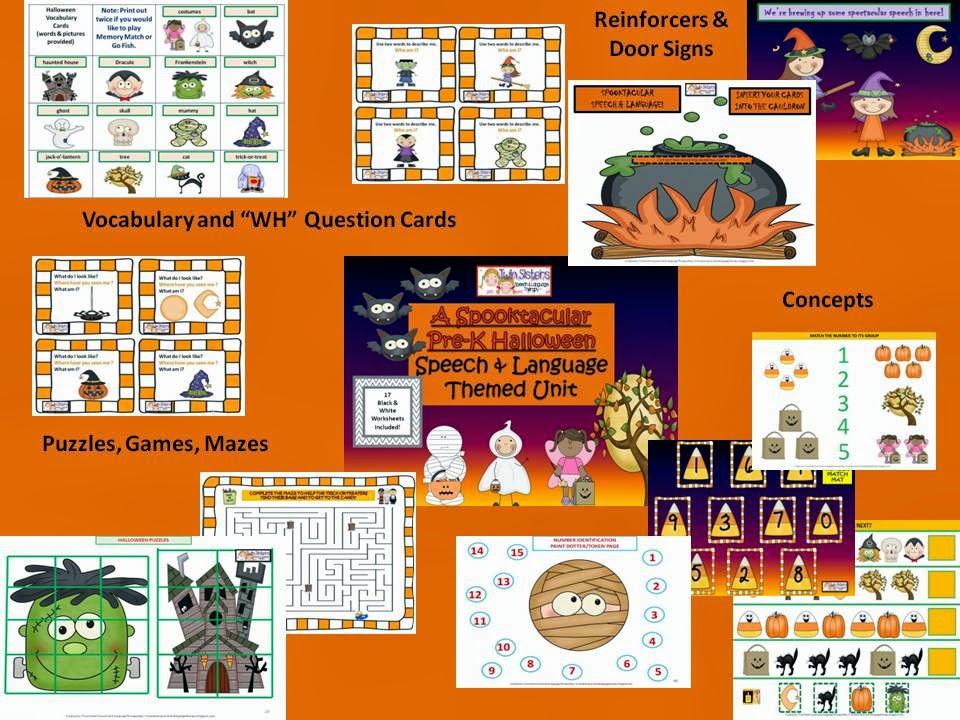 Twin Speech, Language & Literacy LLC: 50% OFF FIRST DAY- A Spooktacular ...