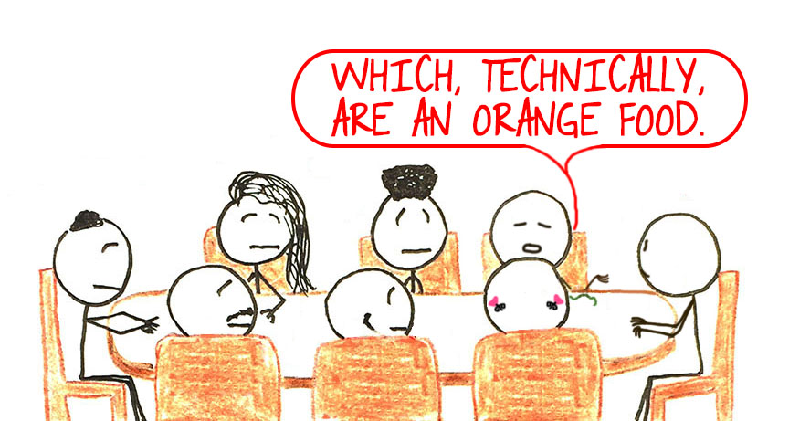 AWFUL PICTURES, TERRIBLE WORDS: Food Coloring