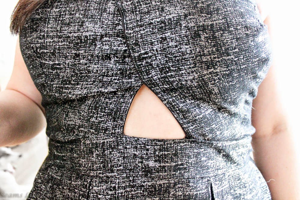 Seams Like Chrystal: The Ailakki Cross Front Dress