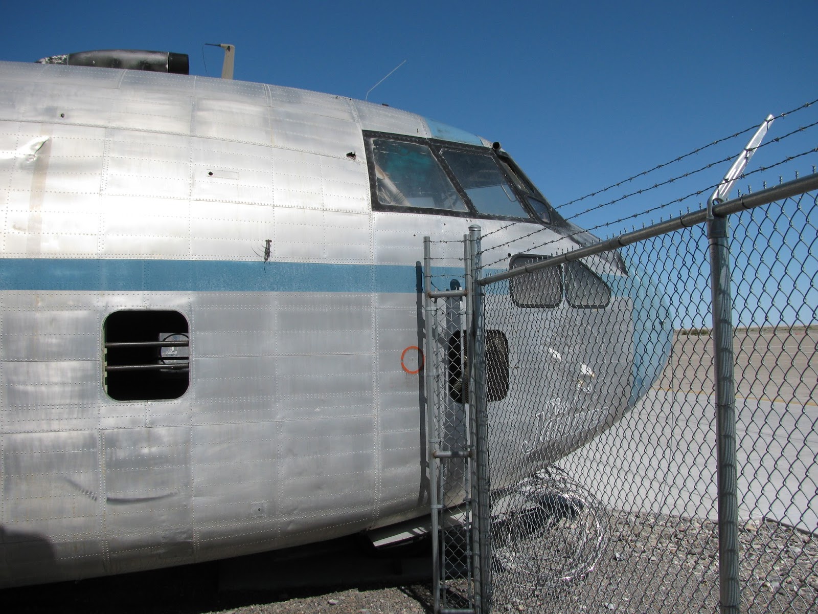Exploring the American West: ConAir Plane Wendover Airfield July 2013