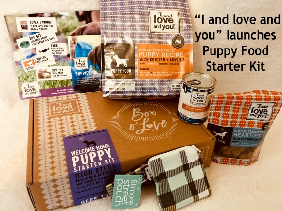 Stacy Talks & Reviews: “I and love and you” launches Puppy Food Starter Kit