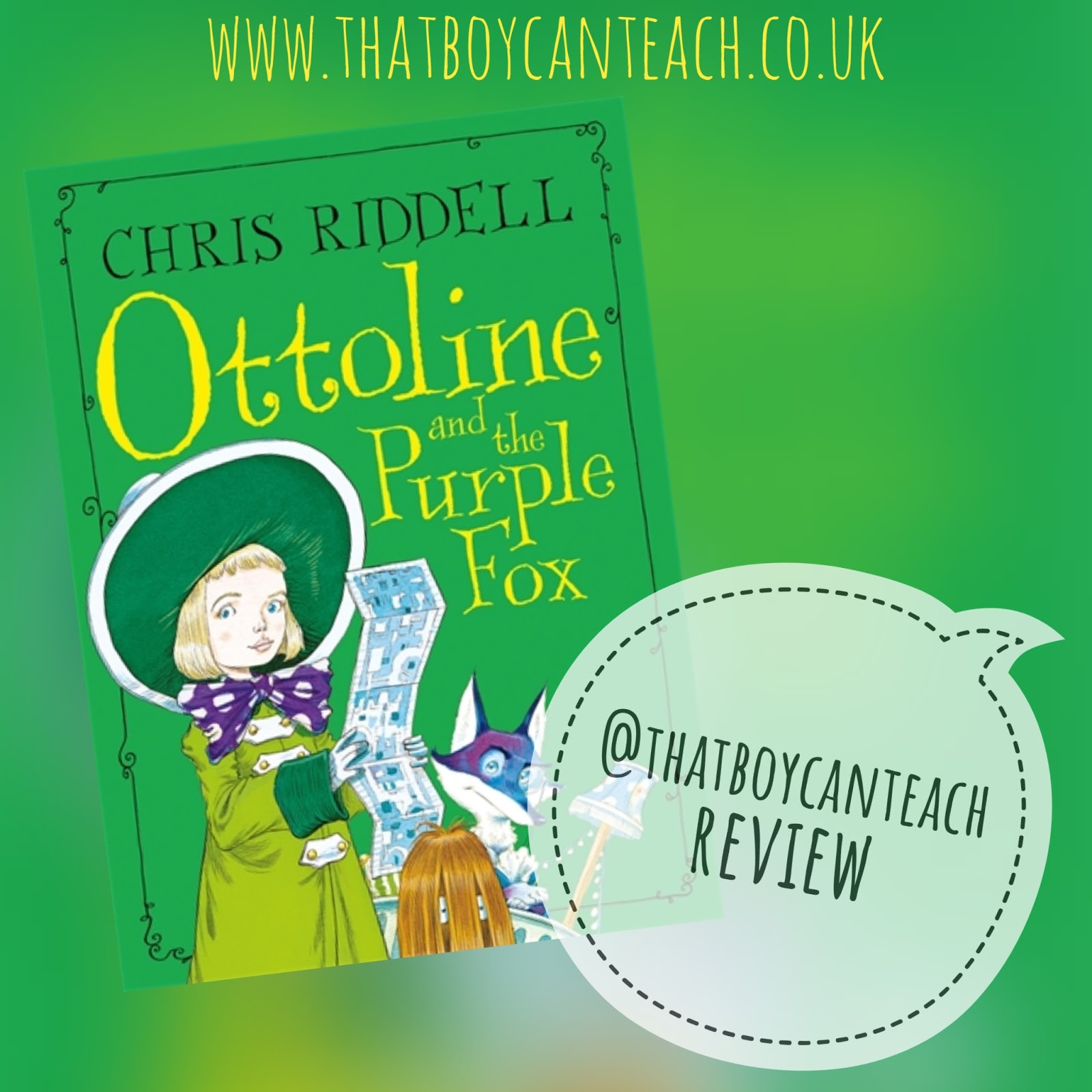 Book Review: 'Ottoline and the Purple Fox' by Chris Riddell |Aidan ...