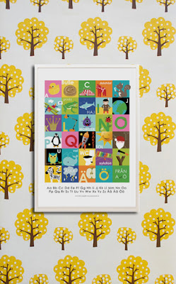 Ny ABC-plansch för barn