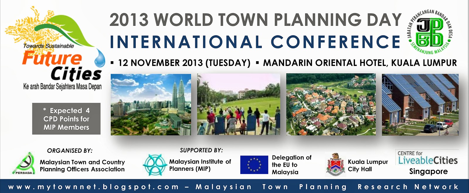 .: 2013 World Town Planning Day International Conference