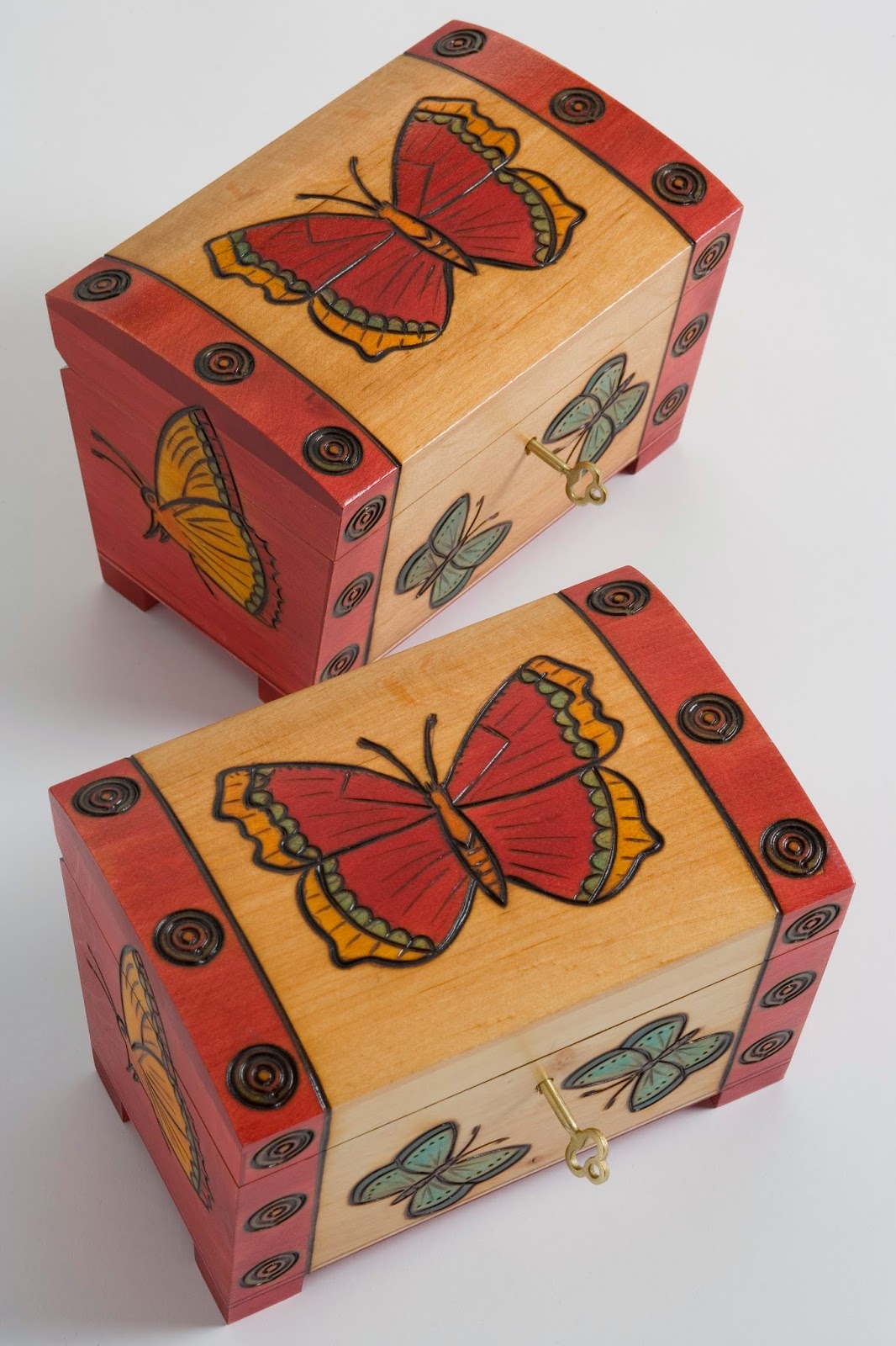 Wood Presentation Boxes: Decorating Wood Boxes Using Traditional Craft ...