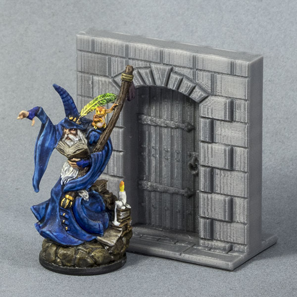 Shouting Into The Void: Tabletop RPG Terrain - Door